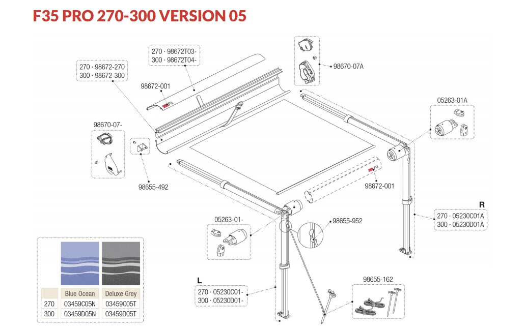 F35 Pro 270-300 (Version 05) | Badé - Outdoor Living